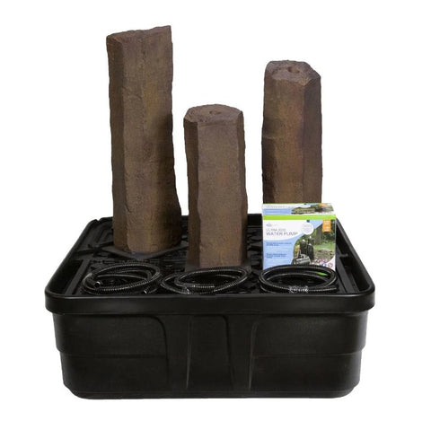 Aquascape Faux Basalt Column Set Of 3 Landscape Fountain Kit ...